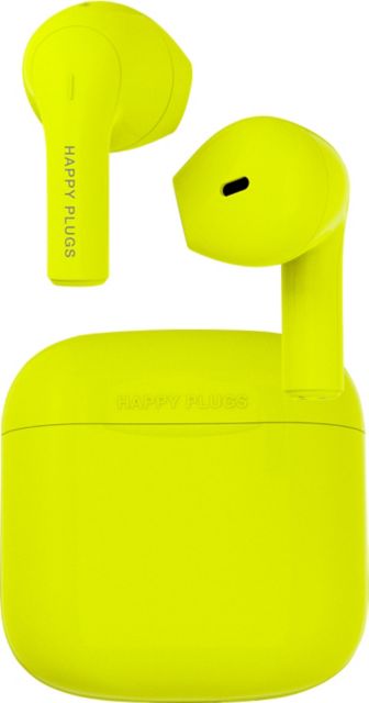 Happy Plugs Joy True Wireless Earbuds, Neon Yellow | Happy Plugs ...